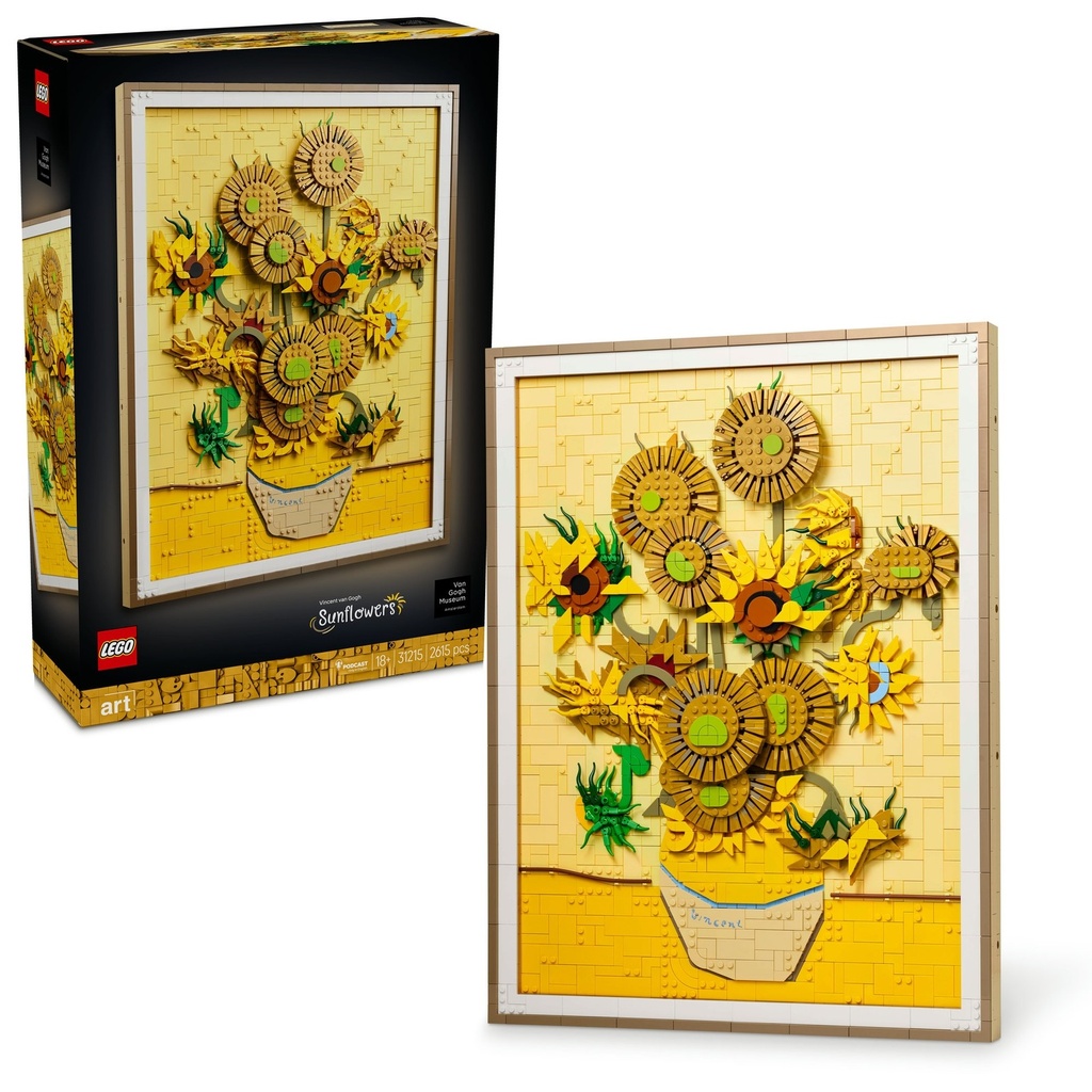 Lego Art 31215 - Van gogh - Les Tournesols | La Maison du Cormoran