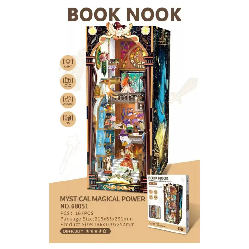 Book Nook Cabinet Mystique | La Maison du Cormoran